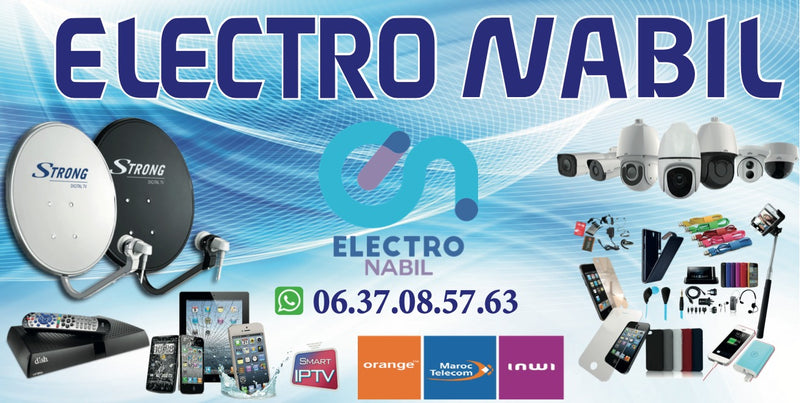 Electro Nabil | أفضل الأجهزة الإلكترونية وكاميرات المراقبة وخدمات تعبئ